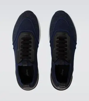 Brioni Knitted Sneakers
