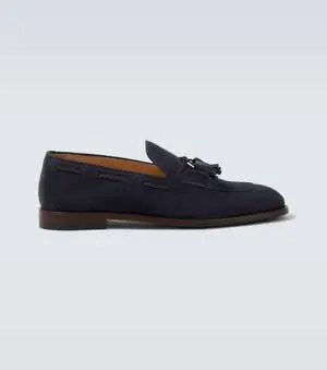 Brunello Cucinelli Almond Toe Loafers For Men