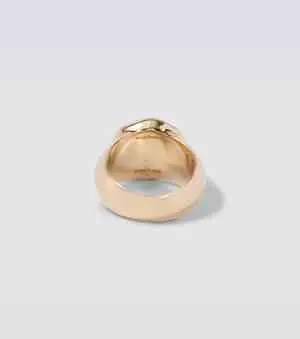 Acne Studios Logo Brass Ring