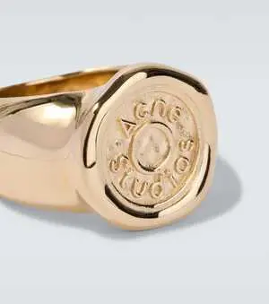 Acne Studios Logo Brass Ring