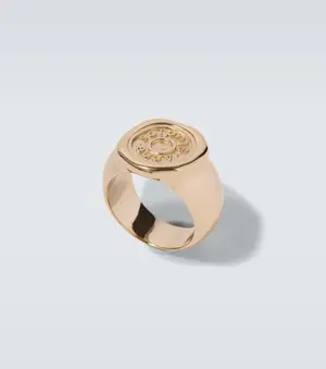 Acne Studios Logo Brass Ring