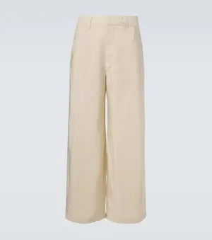 Lemaire Wide Leg Pants For Men