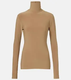 Women's Fitted Turtleneck Tops