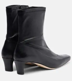 Staud Wally Leather Ankle Boots