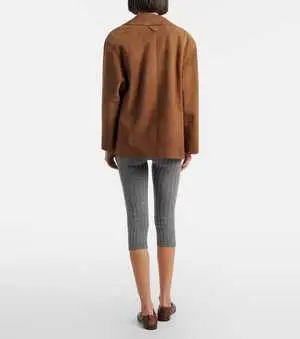 Prada Wool And Cashmere Capri Trousers
