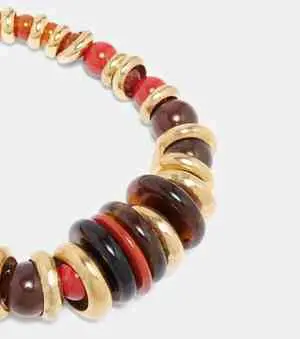 Saint Laurent Loulou Beaded Choker