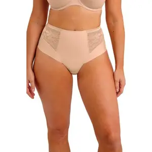 Fantasie Illusion High Waist Briefs - Natural Beige