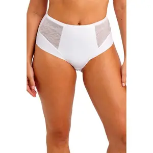 Fantasie Illusion High Waist Briefs - White
