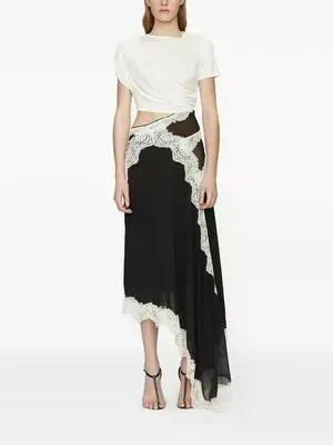 Christopher Esber Twisted Lace Tee Dress