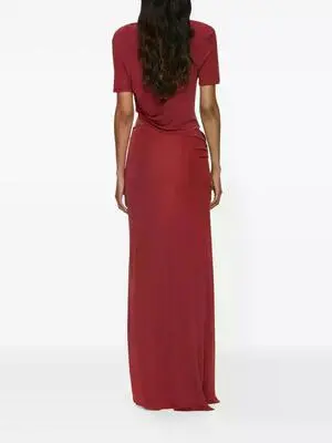 Christopher Esber Orica Cascade Crystal Jersey Skirt