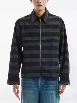 OFF DUTY Swey Striped Zip Overshirt