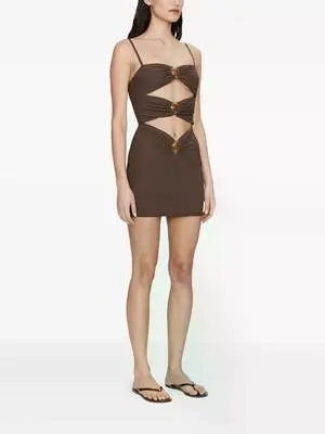 Christopher Esber Ruched Mini Dress