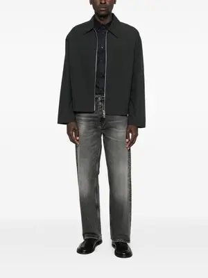 Emporio Armani Logo Cotton Shirt - Blue