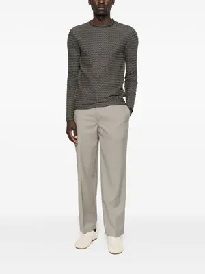 Emporio Armani Wool Crewneck Sweater