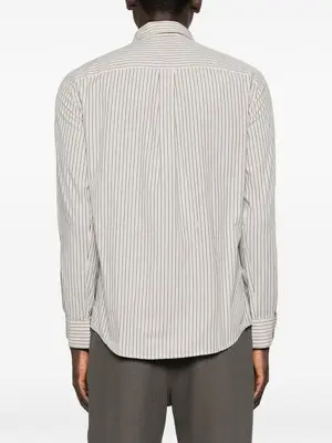 Emporio Armani Striped Cotton Shirt