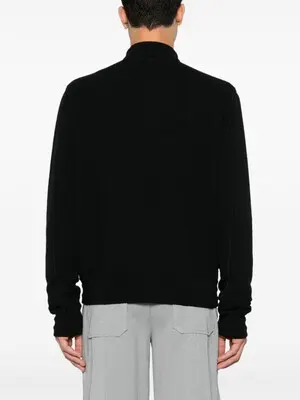 Givenchy Cotton Blend Knit Bomber Jacket