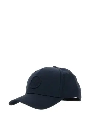 Stone Island Logo Baseball Cap - Blue