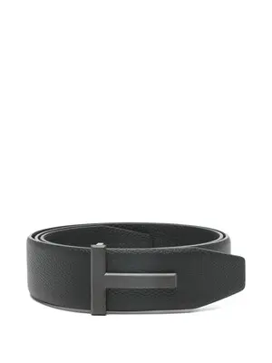 TOM FORD Leather Belt - Black