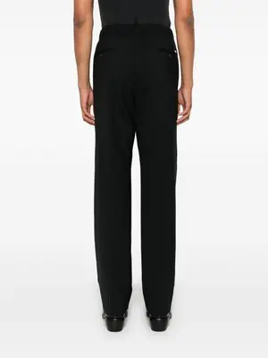 Dsquared2 Cotton Cargo Trousers - Black