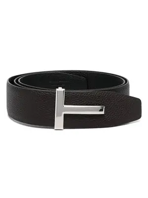 TOM FORD Leather Belt Brown