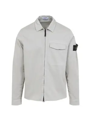 Stone Island Cotton Satin Shirt