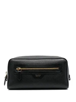 TOM FORD Leather Cosmetic Bag - Black