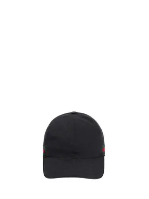 Gucci Gg Baseball Cap - Black