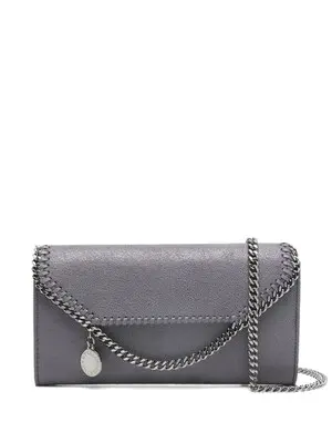 Stella McCartney Falabella Continental Wallet - Grey