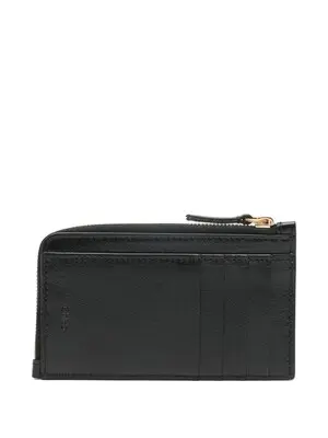 Chloé Paddington Leather Card Case - Black