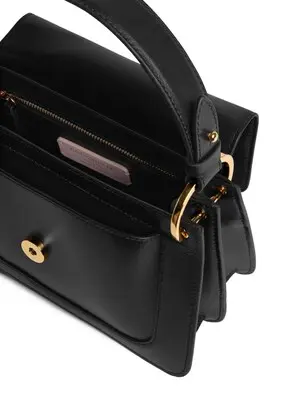 COCCINELLE C-me Calf&marb Small Bag - Black