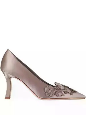 Manolo Blahnik Floral Pumps