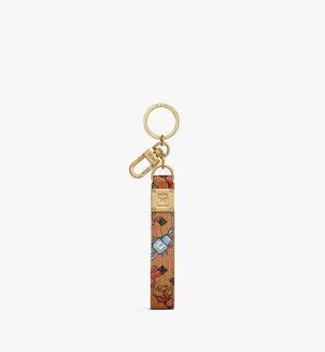 Mcm Aren Key Holder - Cognac
