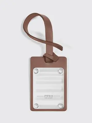 FPM MILANO Luggage Tag - Brown