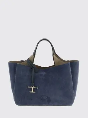 TOD'S Suede Handbag - Blue