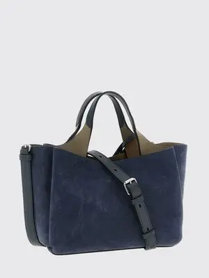 TOD'S Suede Handbag - Blue