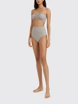 Rick Owens Strapless Ruched Swimsuit