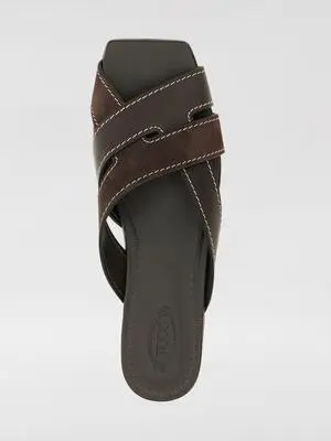 TOD'S Strappy Heeled Sandals - Brown