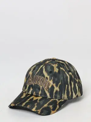 GANNI GANNI Cap Black 1