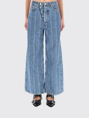 GANNI Wide Leg Jeans