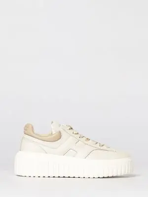 Beige Platform Sneakers for Women