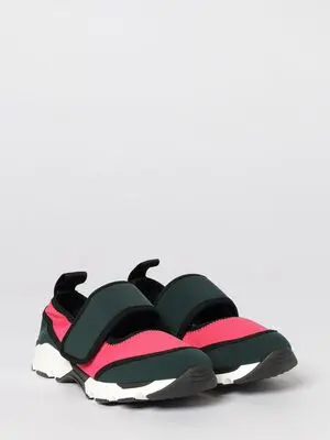 Marni Sneakers With Velcro Fastening - Red