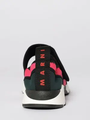 Marni Sneakers With Velcro Fastening - Red
