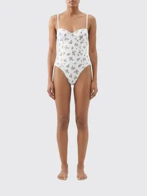 Tory Burch Floral Print One-piece Swimsuit - Red