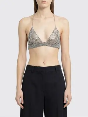 GOLDEN GOOSE Embellished Chain Halter Top