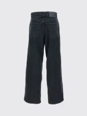 HAIKURE Pleated Wide-leg Jeans - Grey