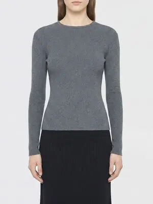 LISA YANG Ribbed Knit Sweater - Grey