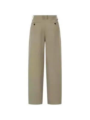 STUDIO TOMBOY Pintuck Detail Trousers - Neutrals