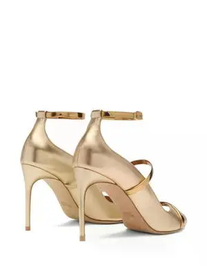 MALONE SOULIERS Cynthia Leather Sandals - Gold