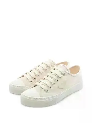 Prada Canvas Triangle-logo Sneakers
