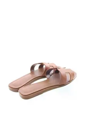 Hermès Oran Cut-out Mule Sandals
